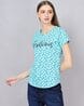 Buy turquoise Tshirts for Women by BLUE TREND Online | Ajio.com