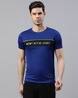 Buy Royal Blue Tshirts for Men by MVMT Online | Ajio.com