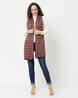 Buy Maroon Mufflers for Women by Knitstudio Redefining Fashion Online ...