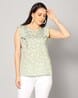 Buy Light Green Tops for Women by BLUE TREND Online | Ajio.com
