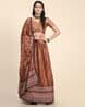 Buy Rust Lehenga Choli Sets for Women by NEEL ART Online | Ajio.com
