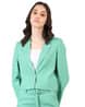 Buy Cyan Jackets & Coats for Women by Dlanxa Online | Ajio.com