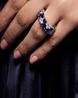 Buy Blue Rings for Women by Mozaati Online | Ajio.com