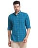 Buy Petrol Blue Shirts for Men by Colorplus Online | Ajio.com
