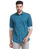 Buy Petrol Blue Shirts for Men by Colorplus Online | Ajio.com