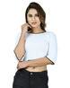 Buy White Tops for Women by FASSKA Online | Ajio.com