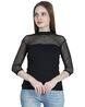 Buy Black Tops for Women by FASSKA Online | Ajio.com