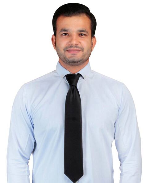 Buy Winsome Deal Satin Regular Tie | AJIO