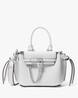Buy Michael Kors Hamilton Legacy Extra-Small Leather Belted Satchel ...