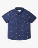 Buy Navy Blue Shirts for Boys by POINT COVE Online | Ajio.com
