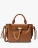 Buy Michael Kors Hamilton Legacy Extra-Small Leather Belted Satchel ...