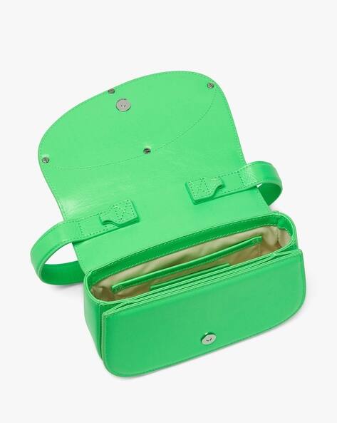 Crossbody Bag Neon Side Bag 1DR Iconic Neon Leather Medium Shoulder Bag