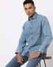 Buy Blue Shirts for Men by DNMX Online | Ajio.com