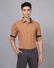 Buy Rust Red Shirts for Men by PINE REPUBLIC Online | Ajio.com