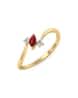 Buy Yellow Gold Rings for Women by KuberBox Online | Ajio.com