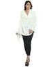 Buy White Shawls & Wraps for Women by MANRA Online | Ajio.com