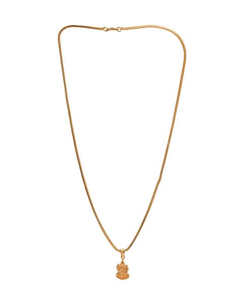 Buy Gold toned Necklaces Pendants for Women by Jewar Mandi Online Ajio