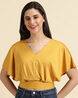 Buy Mustard Tops for Women by SHOWOFF Online | Ajio.com