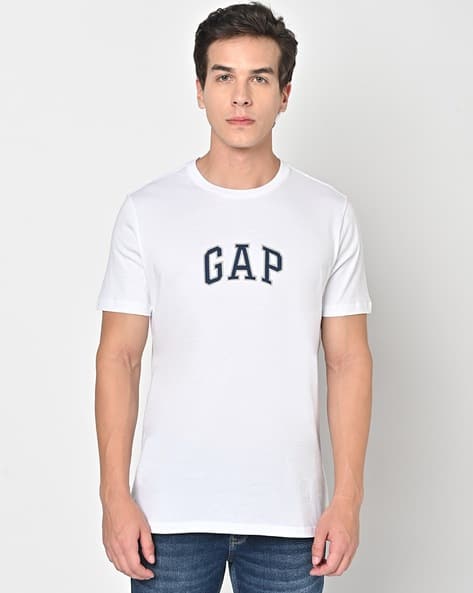 Buy White Tshirts for Men by GAP Online | Ajio.com