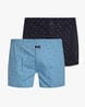 Buy Sky Blue & Navy Blue Boxers for Men by NETPLAY Online | Ajio.com
