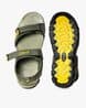 Buy Olive Green Sandals for Men by XLERATE Online | Ajio.com