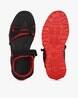 Buy Red & Black Sports Sandals for Women by XLERATE Online | Ajio.com