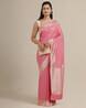 Buy Pink Sarees for Women by Samitte Online | Ajio.com
