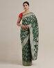 Buy Green Sarees for Women by Samitte Online | Ajio.com