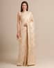 Buy Off White Sarees for Women by Samitte Online | Ajio.com