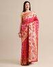 Buy Pink Sarees for Women by Samitte Online | Ajio.com