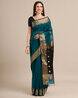 Buy Blue Sarees for Women by Samitte Online | Ajio.com