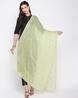Buy Parrot Green Dupattas for Women by Clora Creation Online | Ajio.com