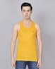 Buy Mustard Yellow Vests for Men by UOMOS Online | Ajio.com