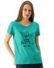 Buy Turquise Blue Tshirts for Women by TRENDS TOWER Online | Ajio.com