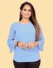 Buy Sky Blue Tops for Women by KIWIE Online | Ajio.com