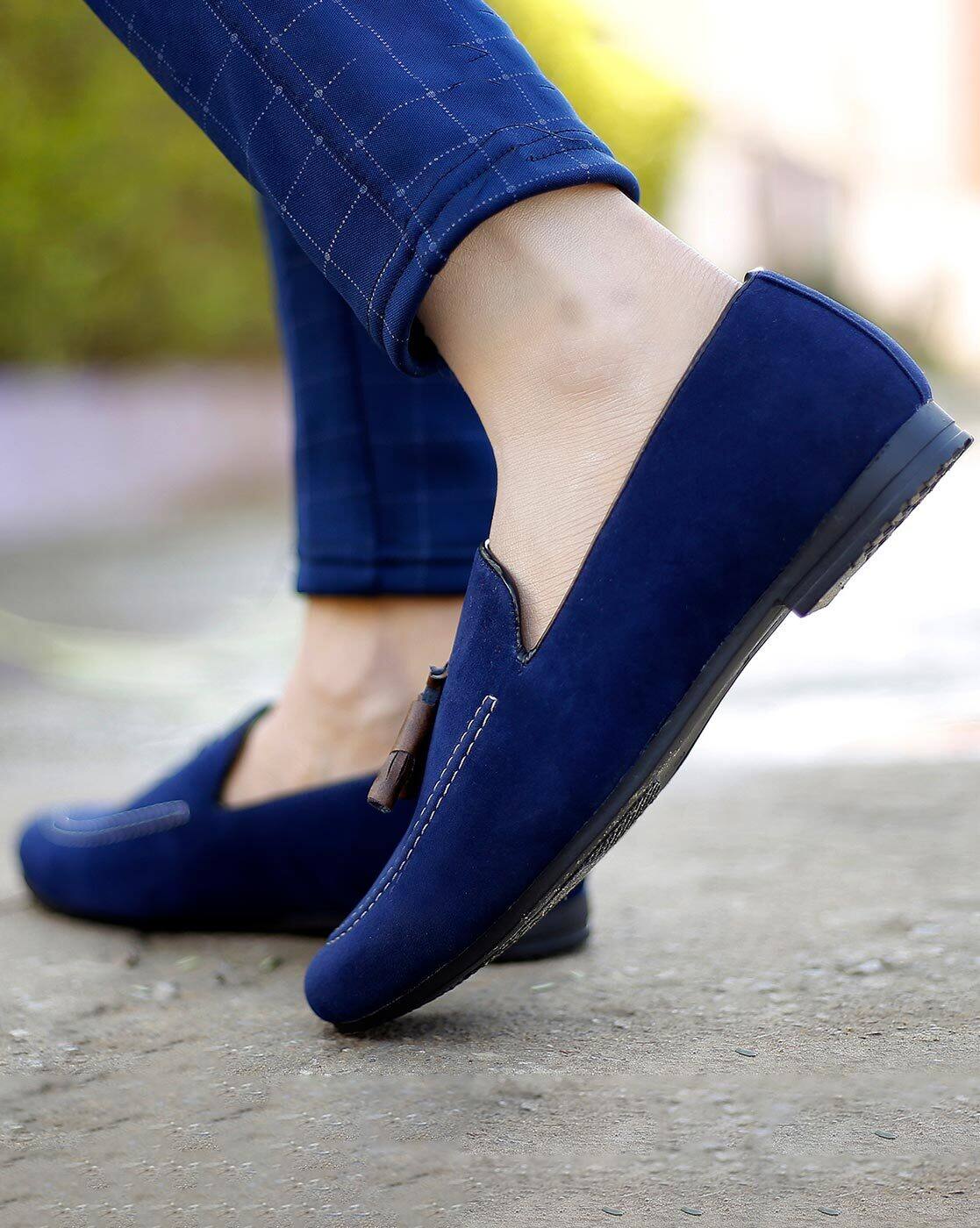 Round Toe Slip On Loafers