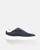 Buy GEOX U Fluctis Leather Lace-Up Sneakers | Navy Blue Color Men ...