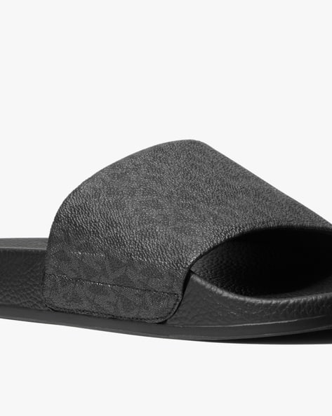 Buy Black Flip Flop Slippers for Men by Michael Kors Online Ajio