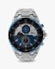 Buy TITAN Men Water-Resistant Chronograph Watch-NR90044KM03 | Silver ...