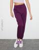 Buy Purple Track Pants for Women by Grimelange Online | Ajio.com