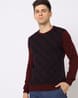 Buy Maroon Sweaters & Cardigans for Men by NETPLAY Online | Ajio.com