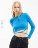 Buy Cyan Blue Sweaters & Cardigans for Women by TERRANOVA Online | Ajio.com