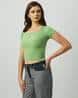 Buy Olive Green Tops for Women by KRAUS Online | Ajio.com