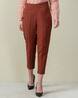 Buy Rust Trousers & Pants for Women by Fabindia Online | Ajio.com