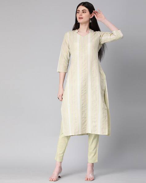 KETCH Women Rose Yoke Design Kurta with Trousers & With Dupatta - Price ...