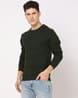 Buy Olive Green Sweaters & Cardigans for Men by NETPLAY Online | Ajio.com
