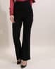 Buy Black Trousers & Pants for Women by KETCH Online | Ajio.com
