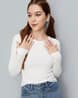 Buy Cream Tops for Women by MAX Online | Ajio.com