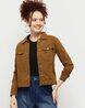 Buy Tan Jackets & Coats for Women by max Online | Ajio.com