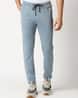 Buy Light Blue Track Pants for Men by Manaca Online | Ajio.com